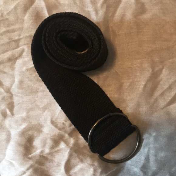 Accessories | Mens Black Fabric Belt | Poshmark